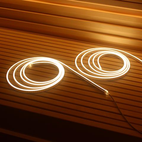 Universal Sauna Light Kit with Two 10-Ft Flexible LED Strips — The ...