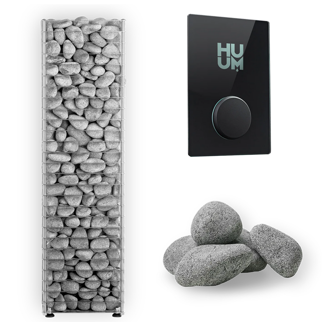 HUUM CLIFF Series 10.5kW Sauna Heater Package — The Sauna Heater