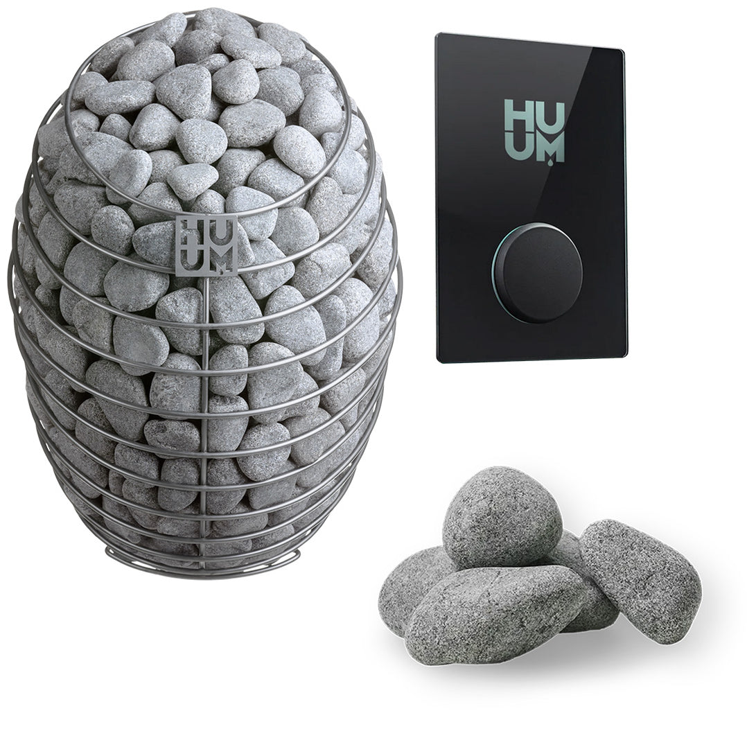 HUUM DROP Series 7.5kW Sauna Heater Package — The Sauna Heater