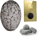 HUUM Drop 7.5 kW Electric Sauna Heater Package — The Sauna Heater