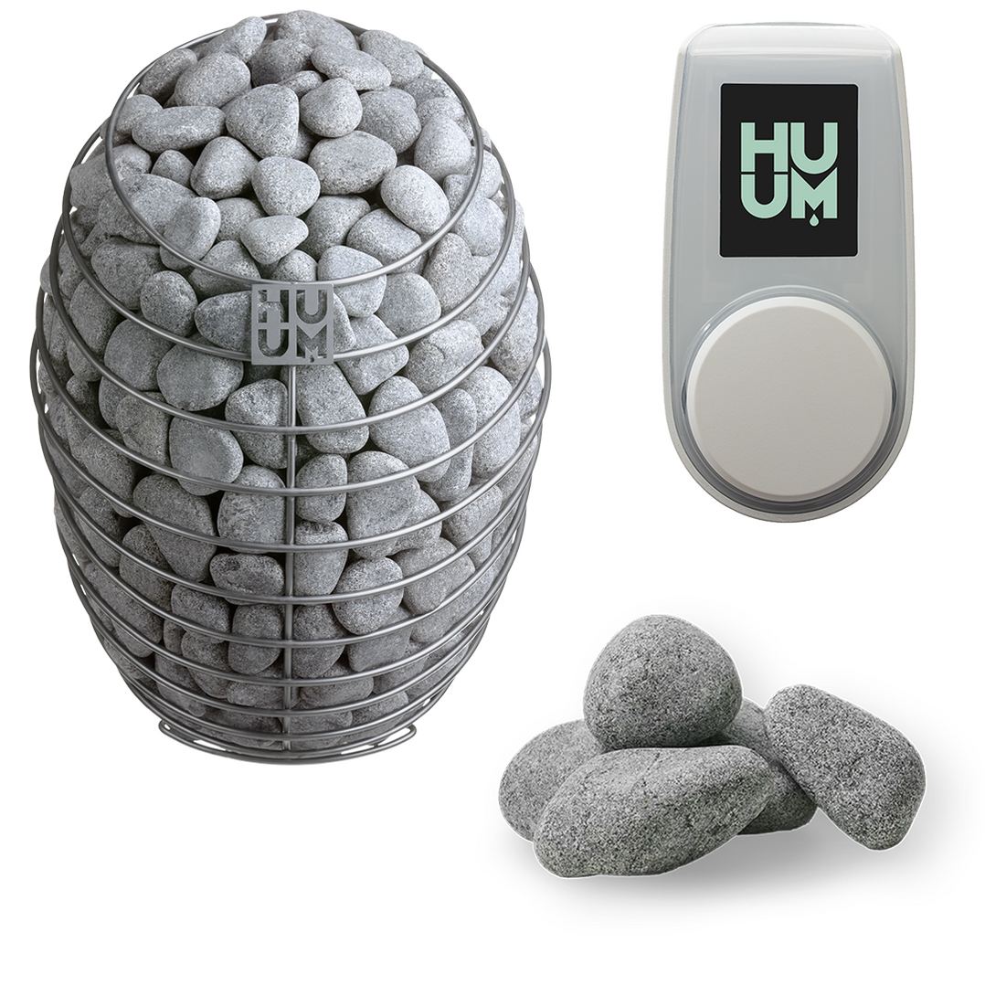 HUUM DROP Series 7.5kW Sauna Heater Package — The Sauna Heater