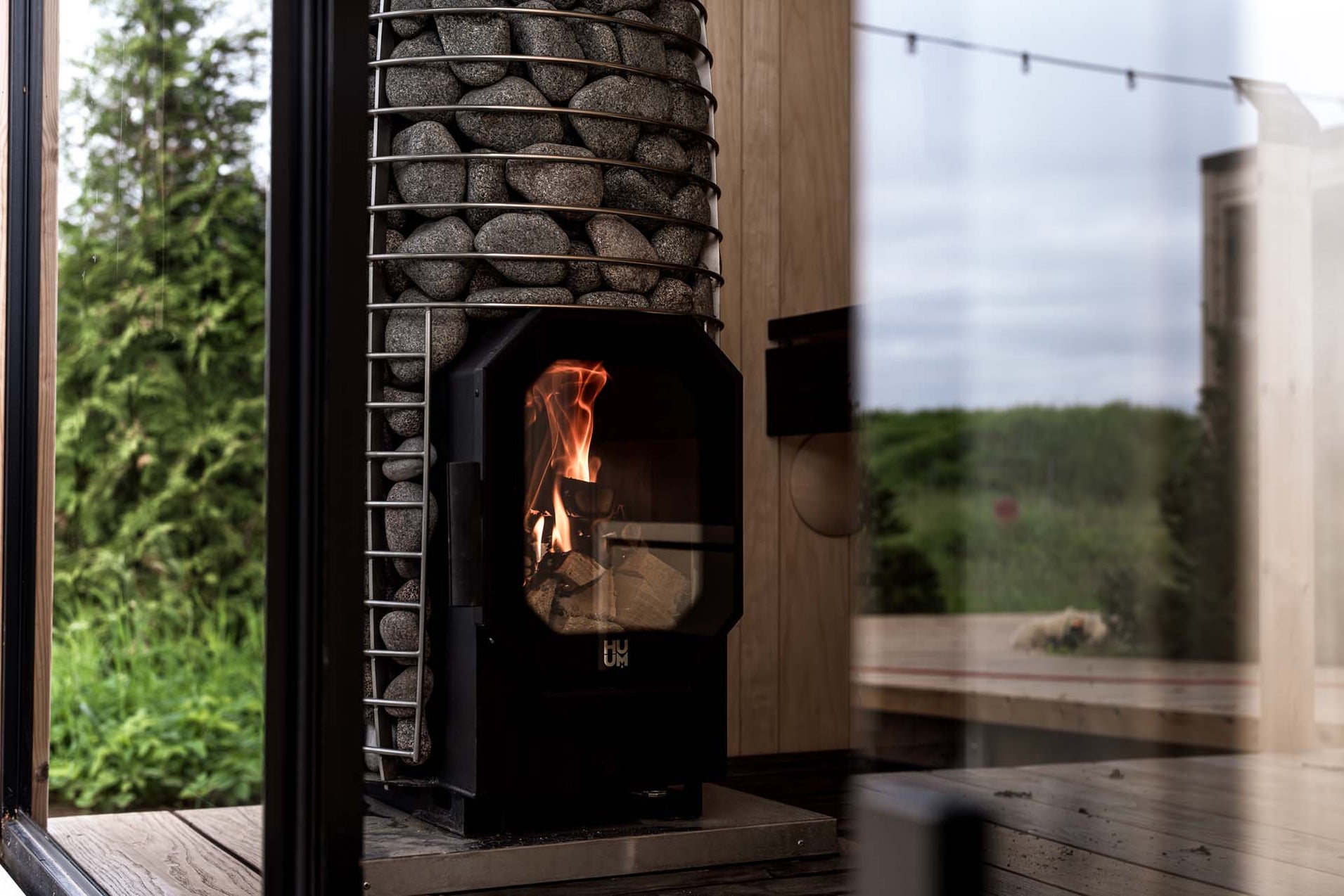 HUUM Hive Flow Mini Wood Burning Sauna Stove — The Sauna Heater