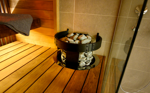 Harvia Spirit SP80E Electric Sauna Heater — The Sauna Heater
