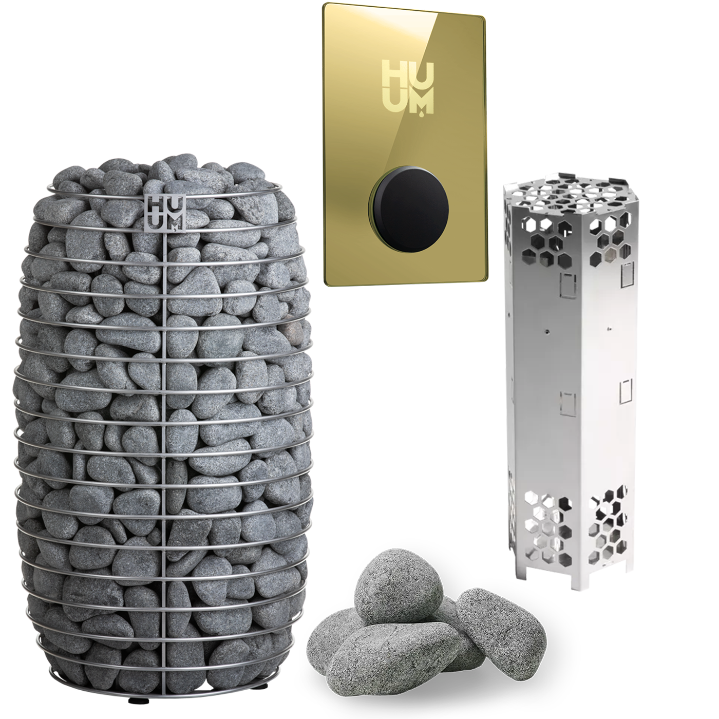 HUUM Hive Mini 9 kW Electric Sauna Heater Package — The Sauna Heater