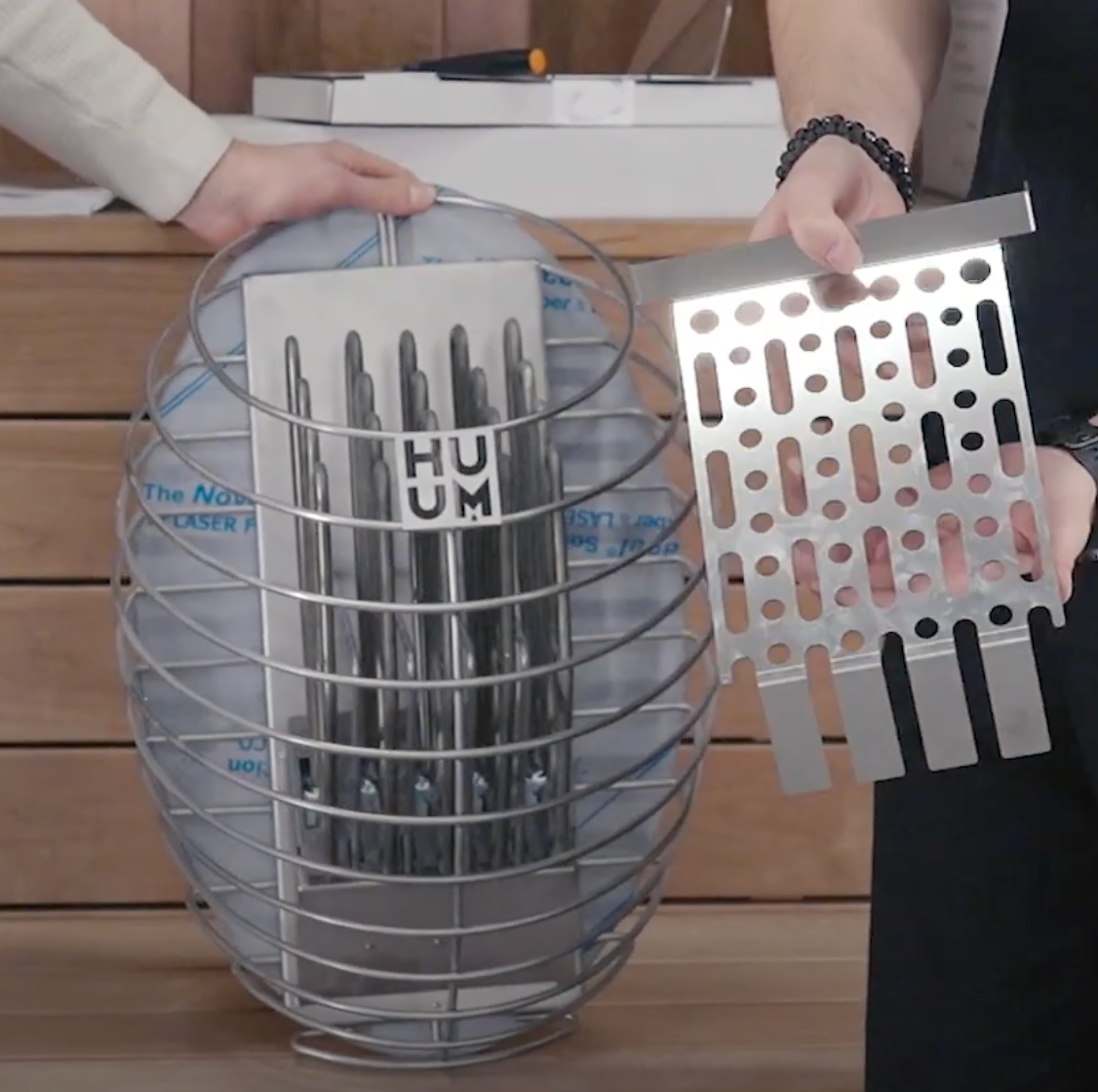 HUUM Drop Heating Element Separator — The Sauna Heater
