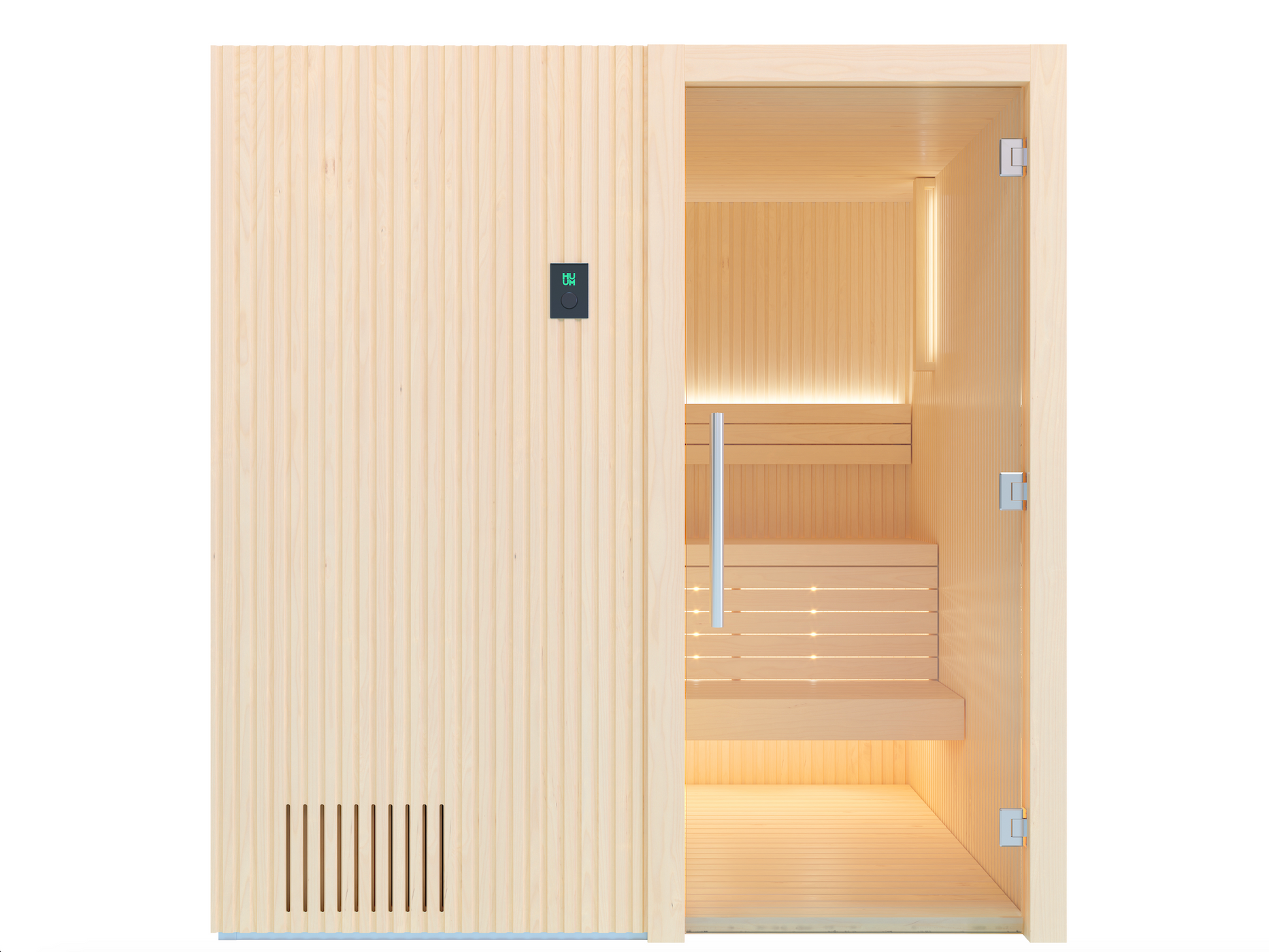 Auroom Libera Wood Cabin Sauna Kit — The Sauna Heater