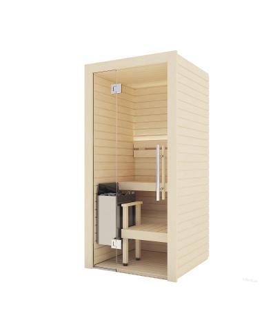 Auroom Cala Glass Aspen Mini Sauna Kit — The Sauna Heater