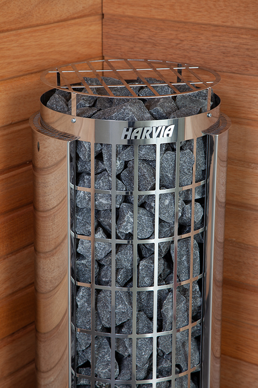 Harvia Cilindro PC80E Electric Sauna Heater — The Sauna Heater
